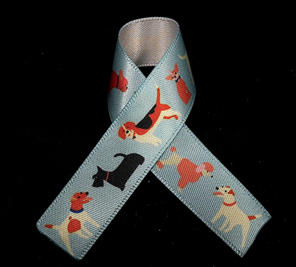 Dog Ribbon from American Ribbon Manufacturers Incorporated