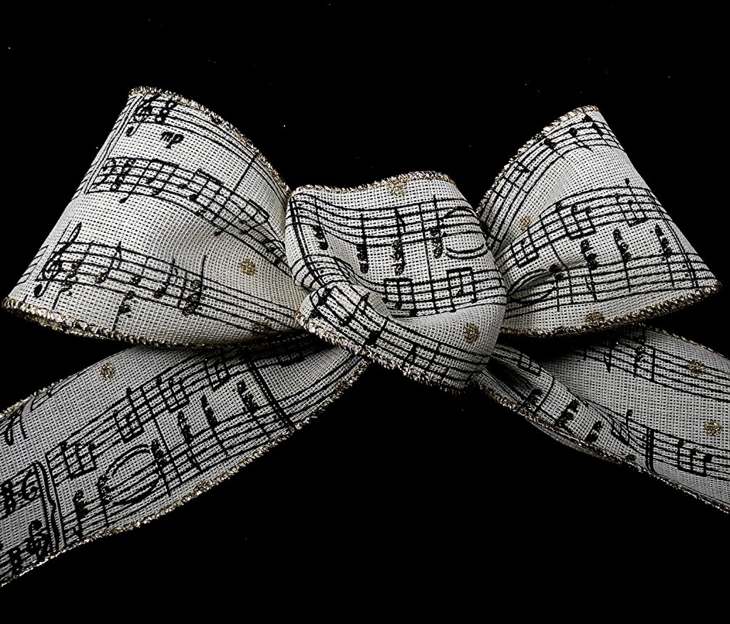 Musical note Ribbon from American Ribbon Manufacturers Inc.